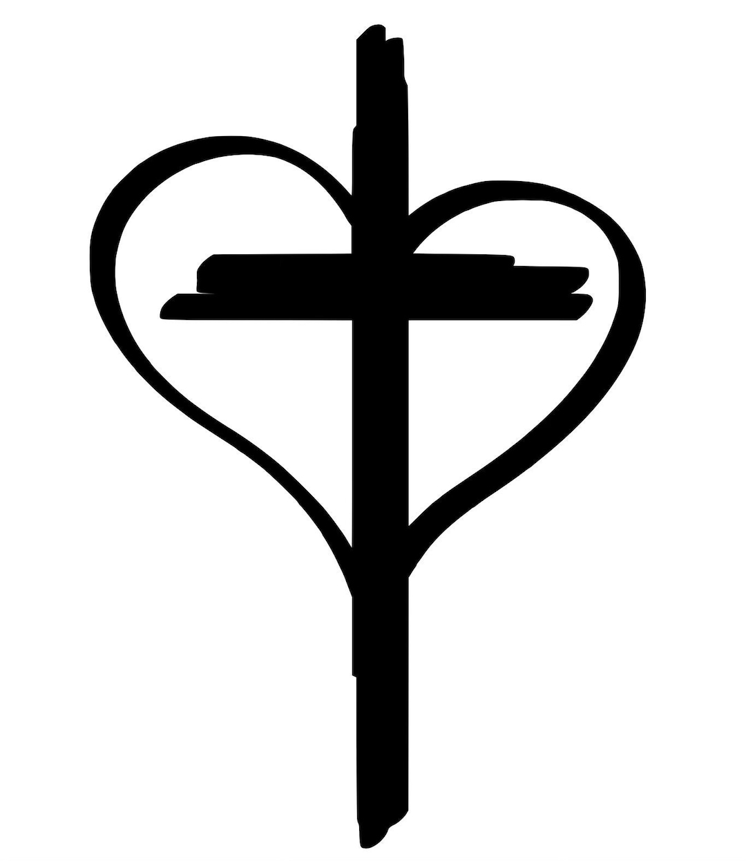 Cross Decal - Etsy