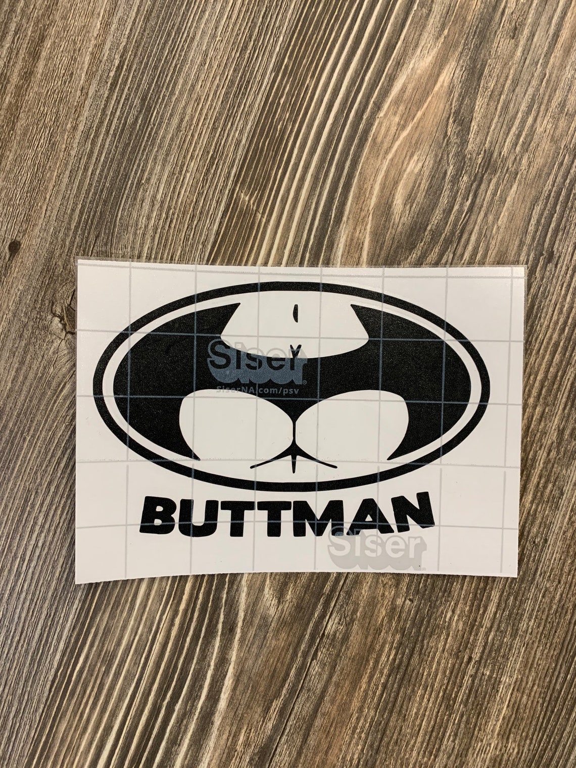 Buttman Decal - Etsy