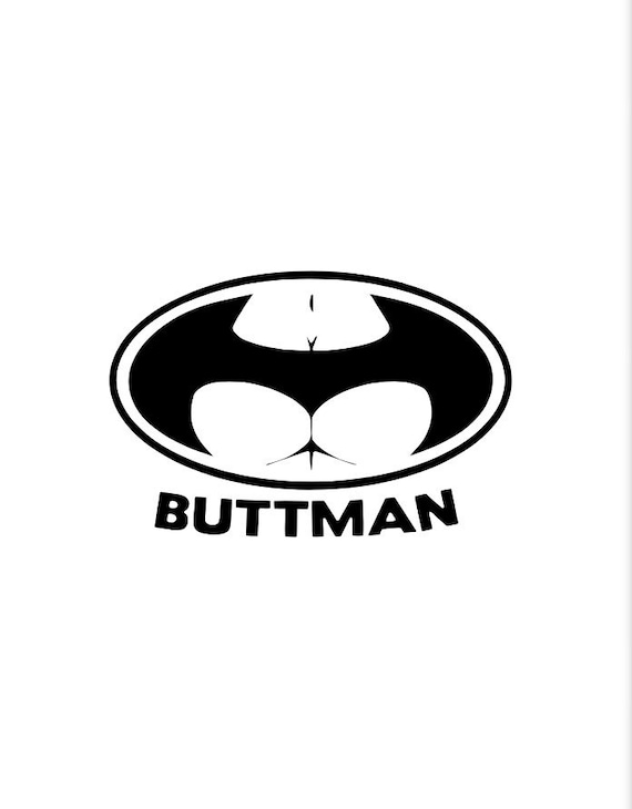 Buttman Decal | Etsy