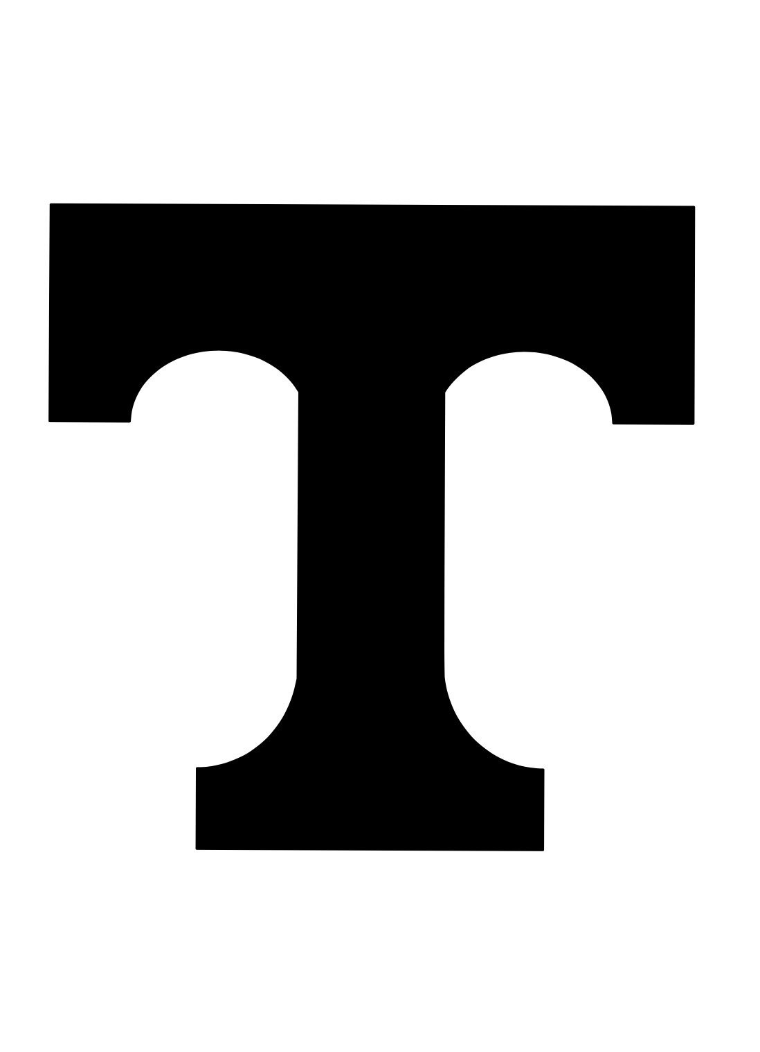 Tennessee T Clipart