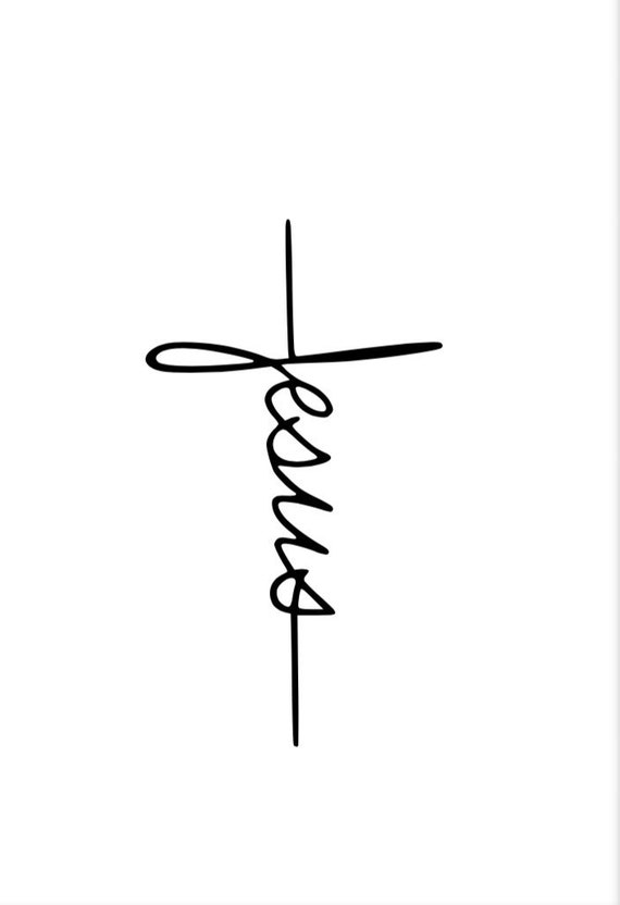 Jesus Decal | Etsy