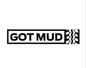 Got Mud Decal - Etsy