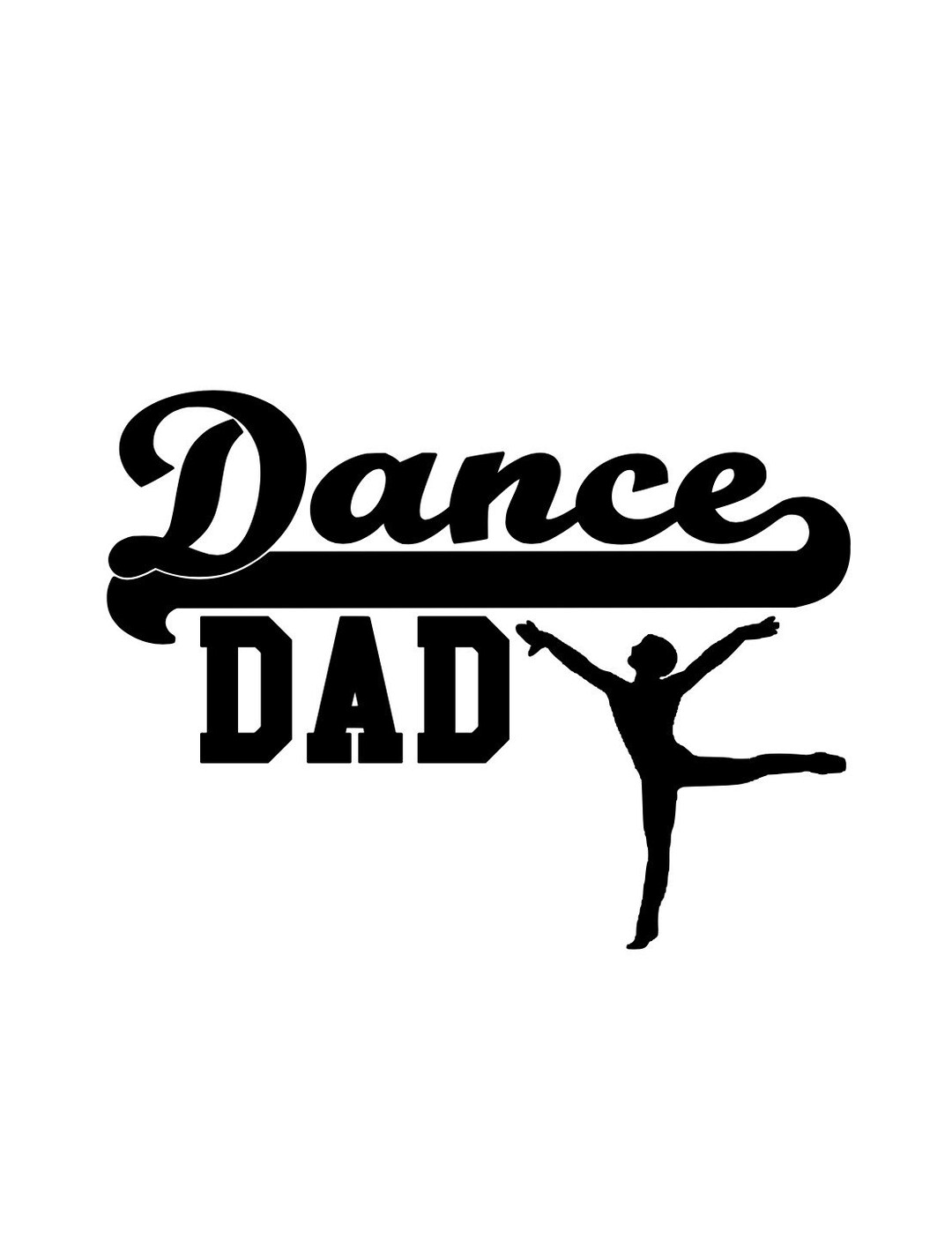 Dance Dad Decal - Etsy