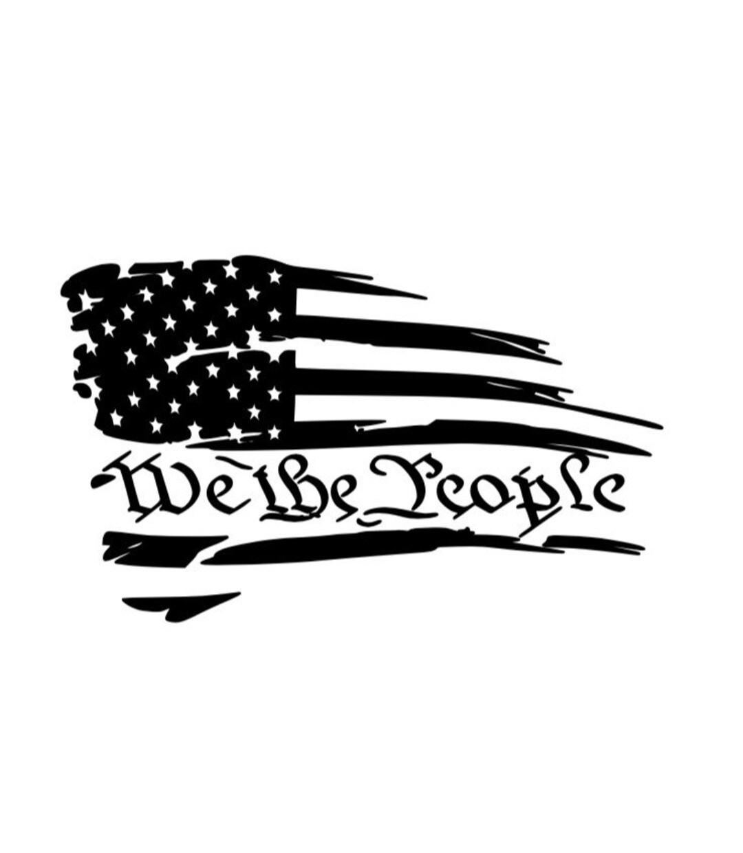We the People Decal - Etsy
