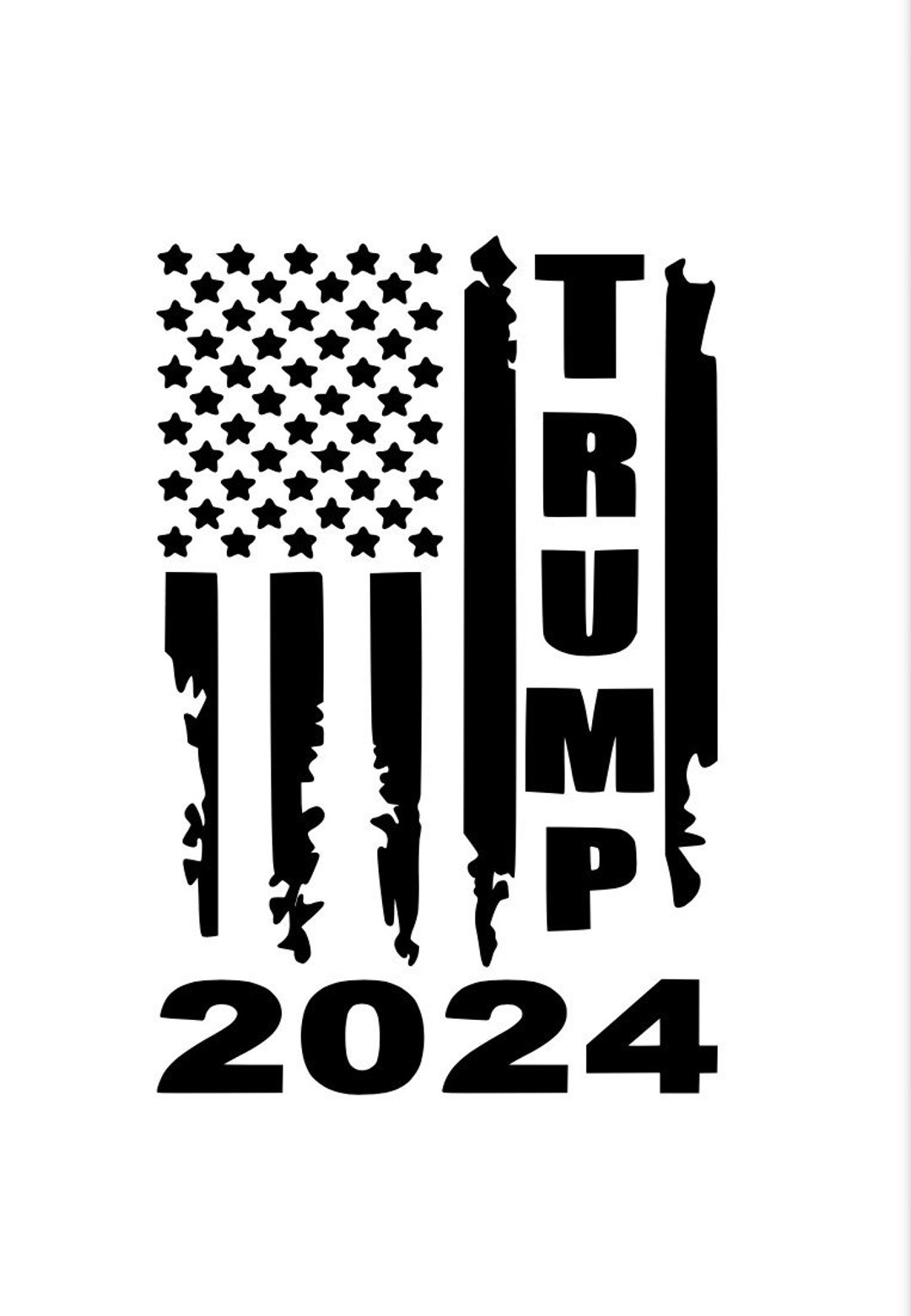 Trump 2024 Decal - Etsy