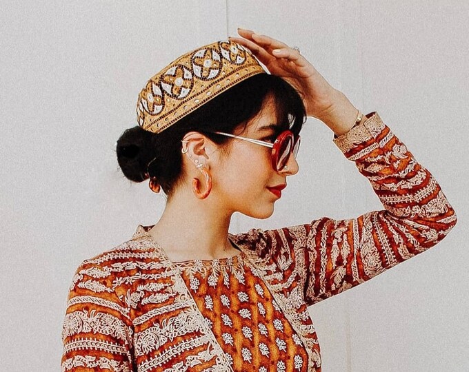 Handmade Pakistani Sindhi Topi / Cap / Hat Size Medium - Etsy