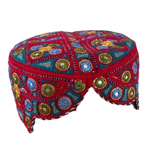 Handmade Pakistani Sindhi Topi / Cap / Hat With Mirrors Men's ...