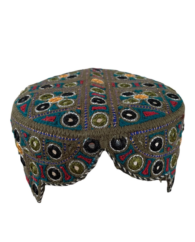 Handmade Pakistani Sindhi Topi / Cap / Hat With Mirrors Men's ...
