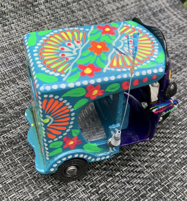 Decorative Model Miniature Hand-painted Truck Art Style Auto - Etsy