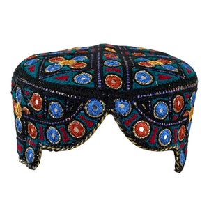 Handmade Pakistani Sindhi Topi / Cap / Hat With Mirrors Men's ...