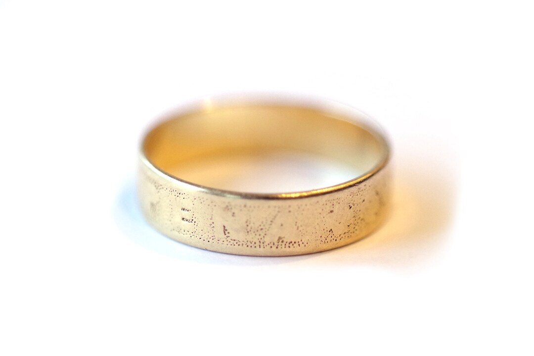 Basque Weddingband in 18 Karat Gold, Souvenir Ring, Orhoitzapena ...