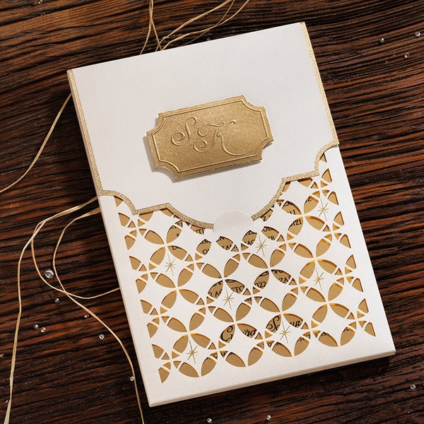 Die Cut Invitation - Etsy