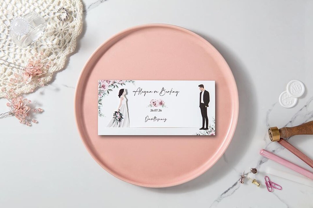 Sliding Bride and Groom Wedding Invitation - Etsy