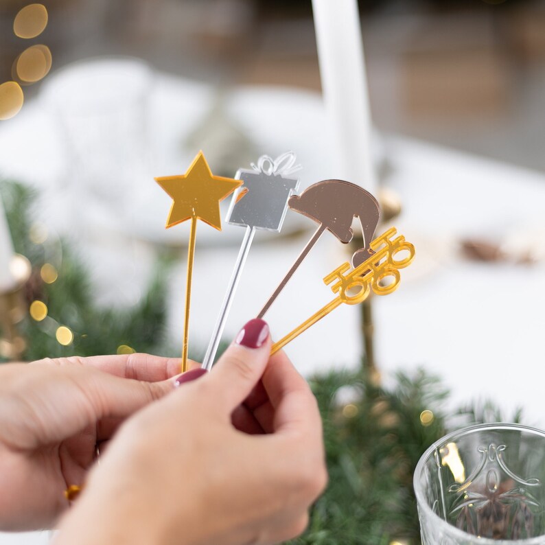 Christmas Stirrer - Etsy