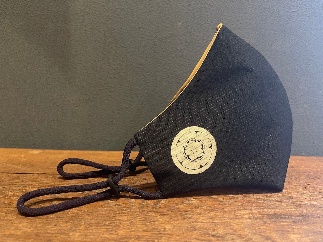 SAMURAI Face Mask kamon oda Mokko Lsize - Etsy