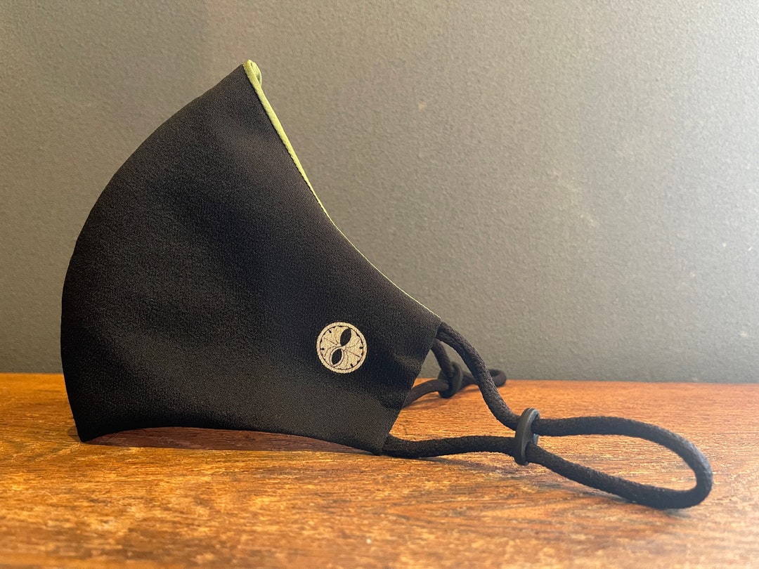 SAMURAI Face Mask kamon icho L Size - Etsy