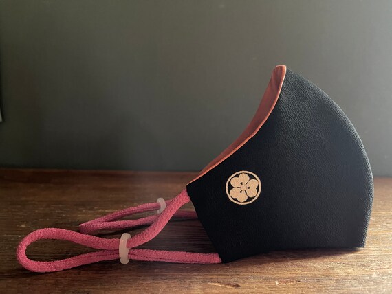 SAMURAI Face Mask kamon katabami Msize - Etsy