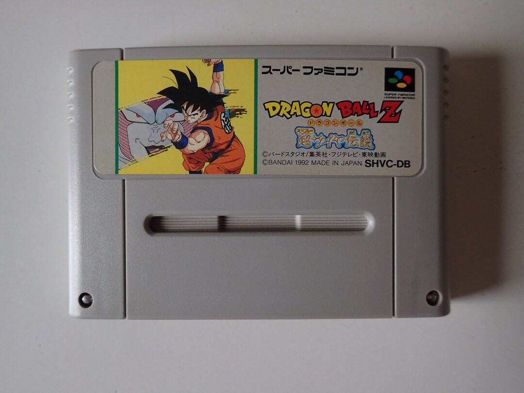 ENG Dragon Ball Z: Super Saiya Densetsu English Translated SNES Ntsc ...