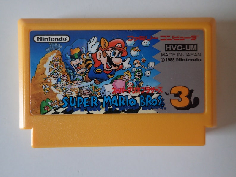 Super Mario Bros 3 SAVE Version BATTERY HACK Famicom Nintendo Nes Ntsc ...