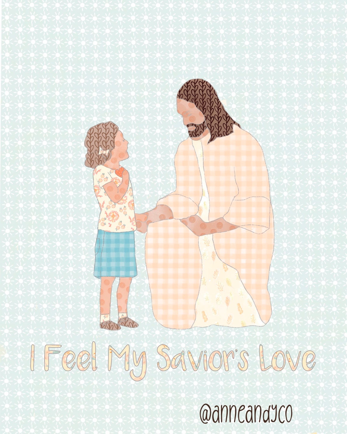 Feel My Savior's Love- Instant Download - Etsy