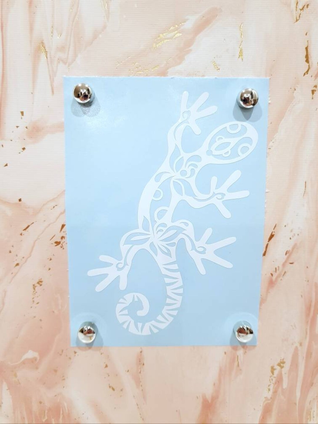 Gecko Car Decal Laptop Decal - Etsy