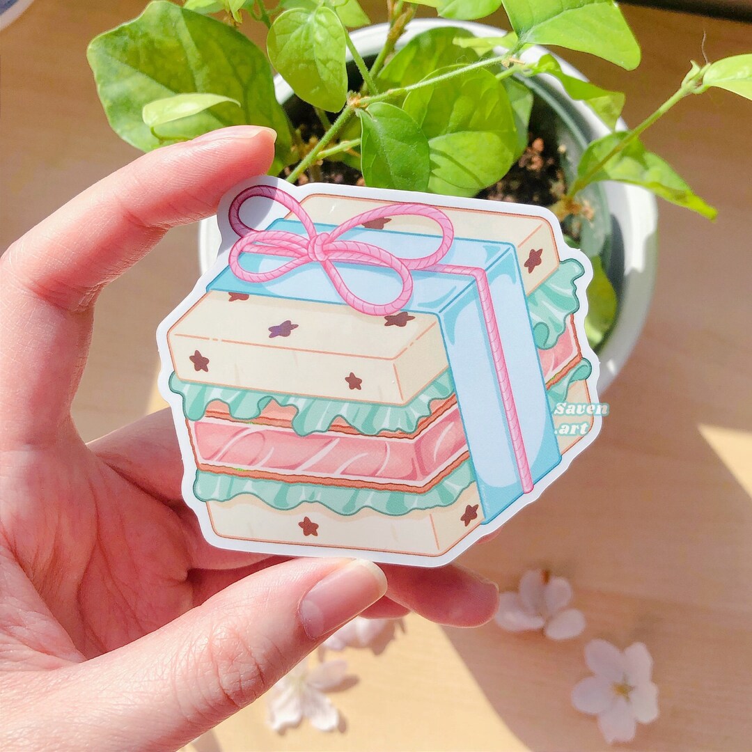 Sticker, Katsu Sando, Japanese Sandwich, Holographic, Year of the Tiger ...