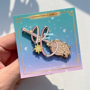 Enamel Pin, Enchanted Potions, Magical Things, Cute Enamel Pins, Witch ...