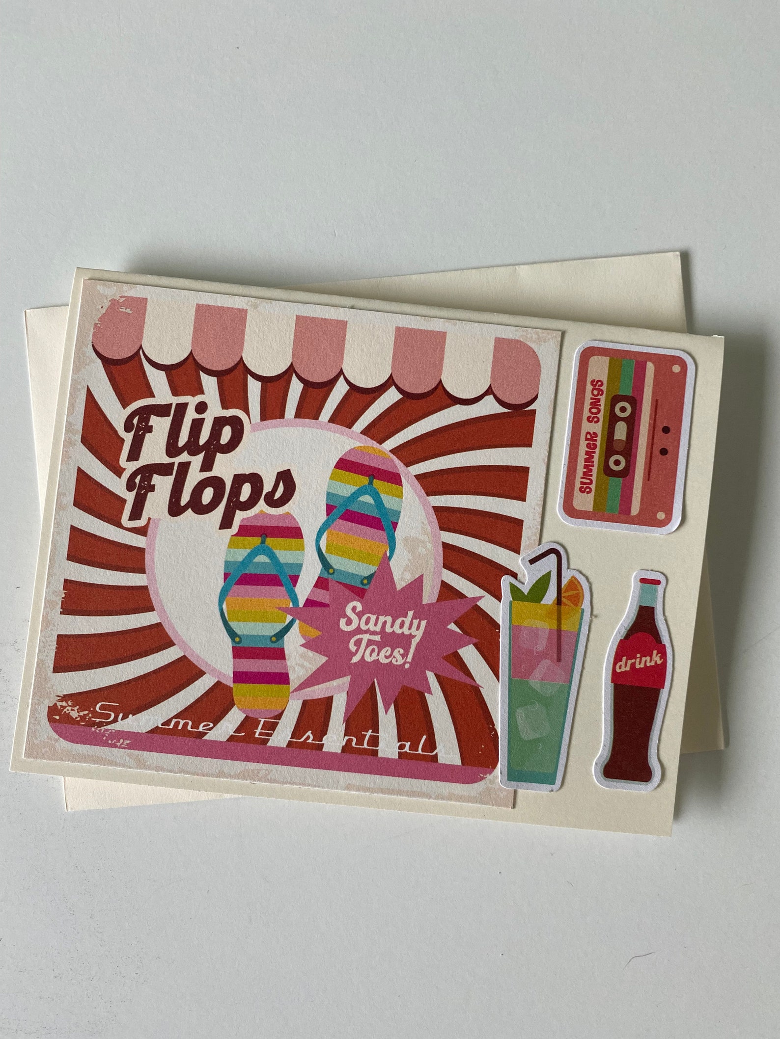 Ice Cream Summer, Retro Summer Cards, Summer Vacation, Beach Side, Pool ...