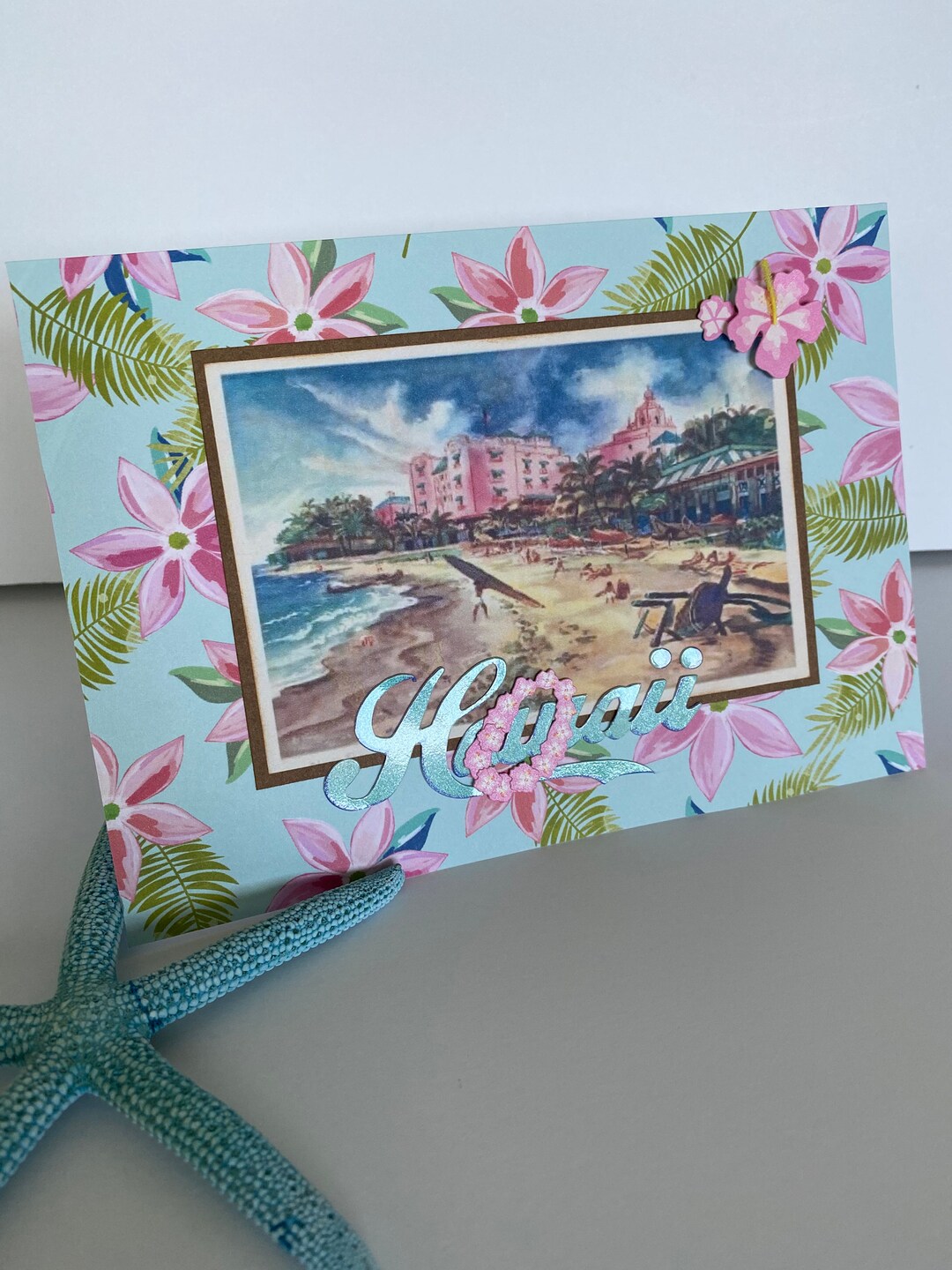 Vintage Waikiki Postcard: Pink Palace, Royal Hawaiian Hotel, Aloha ...