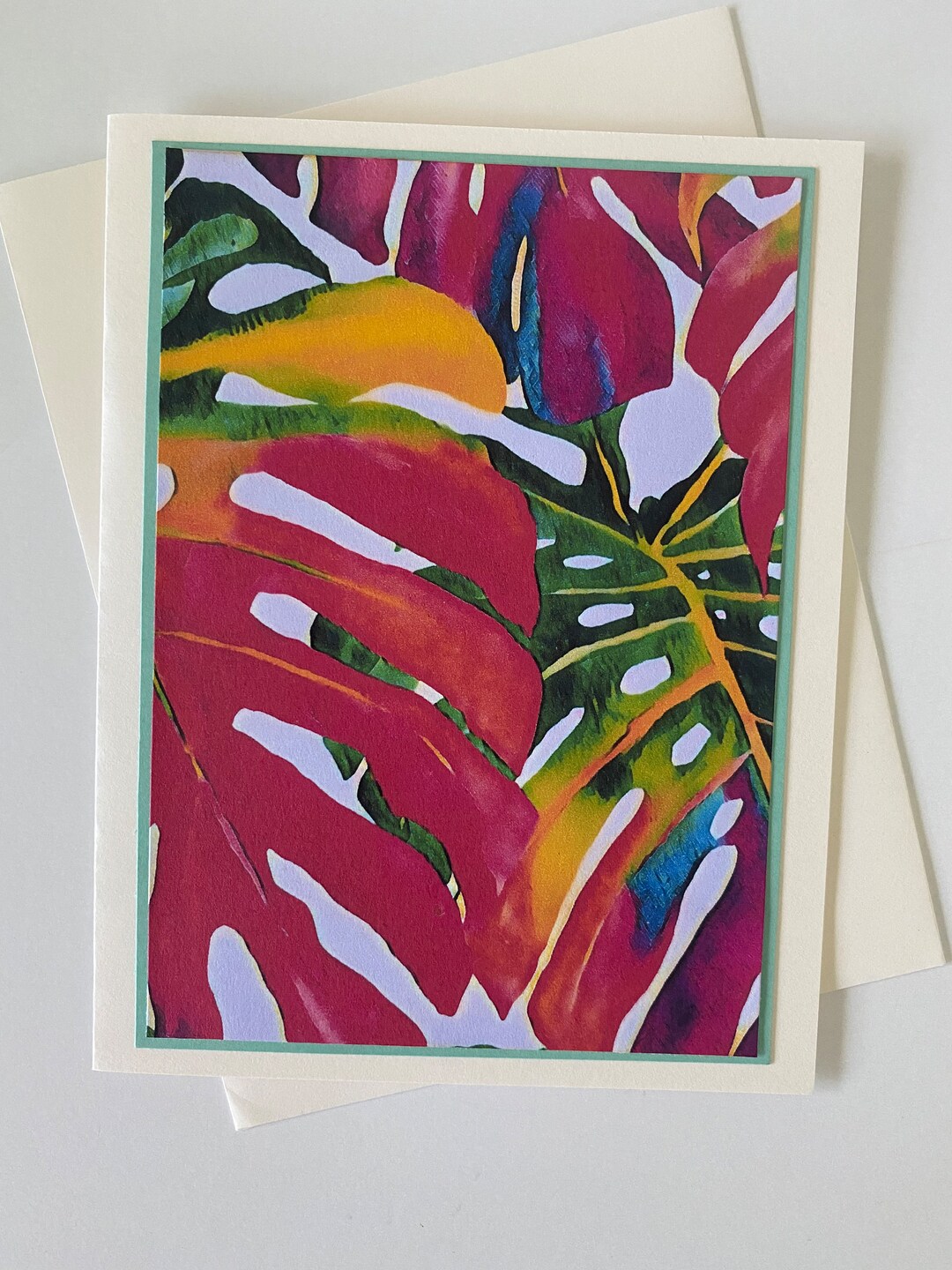Hawaii Notecards, Aloha Vibe, Palm Tree, Surfboard, Hawaii Art, Ginger ...