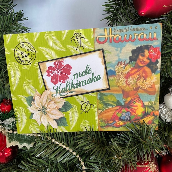 Hawaiian Christmas Cards