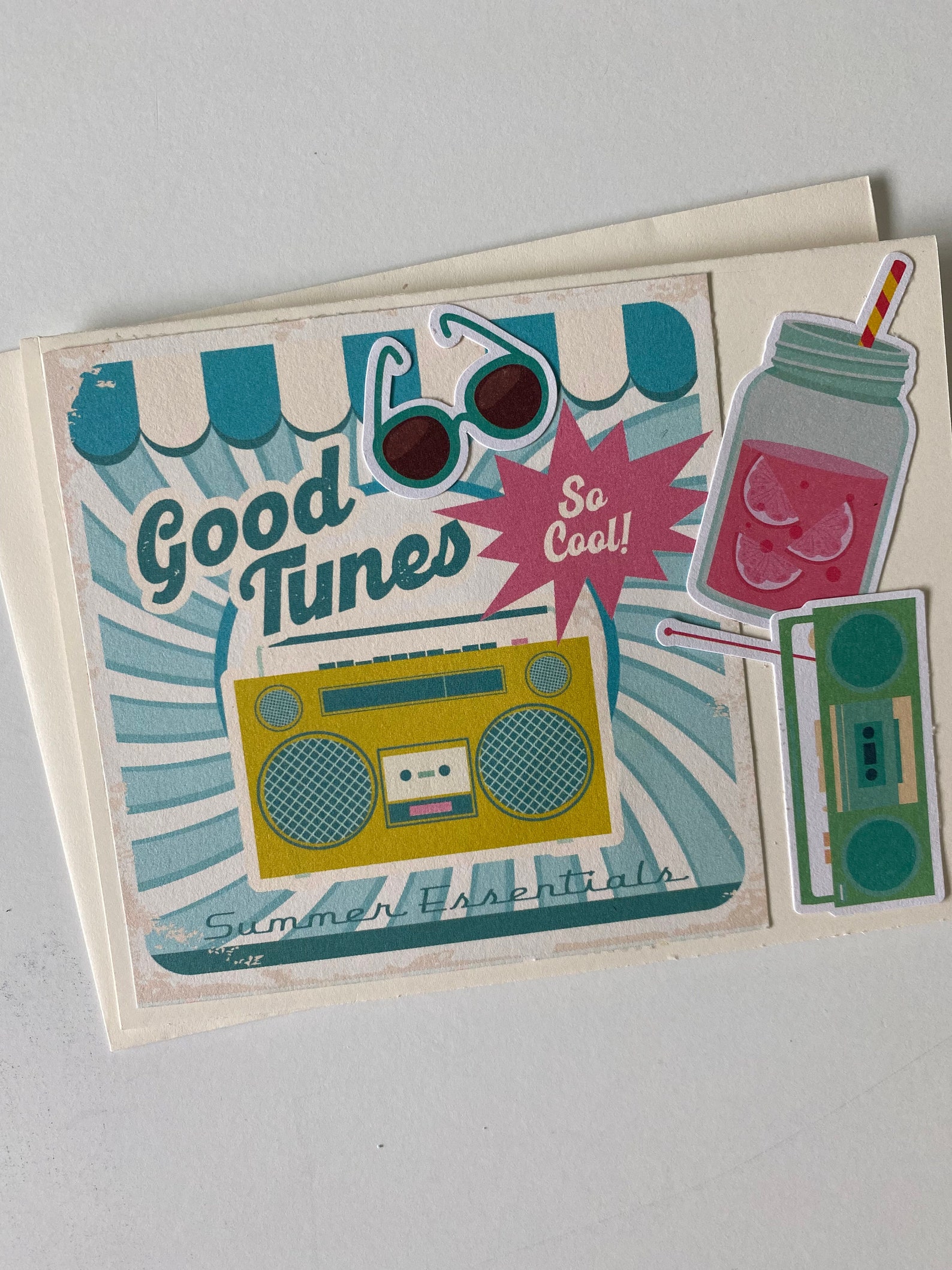 Ice Cream Summer, Retro Summer Cards, Summer Vacation, Beach Side, Pool ...