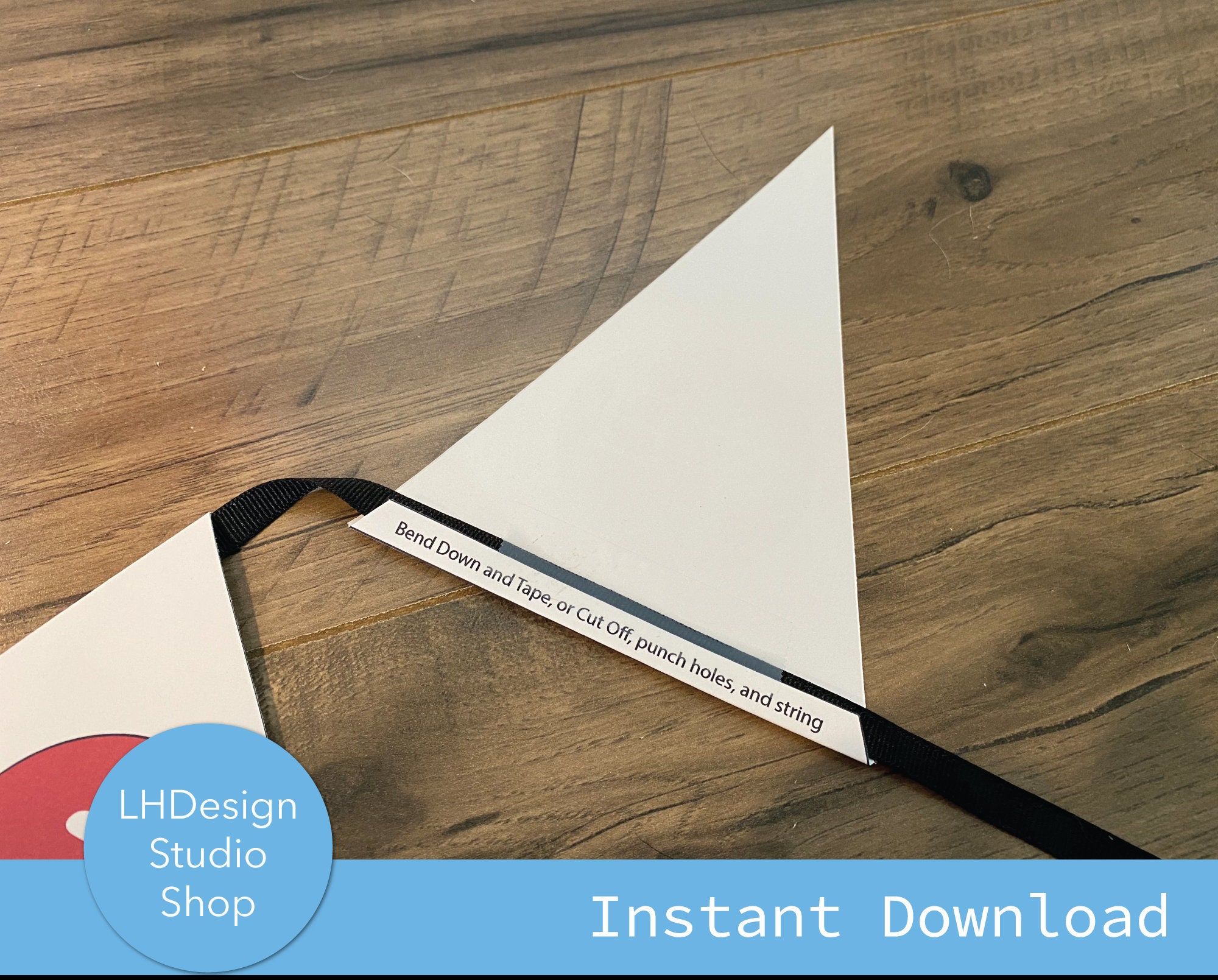 Japan Flag Printable Banner - Japanese Party Bunting - PDF - Instant ...