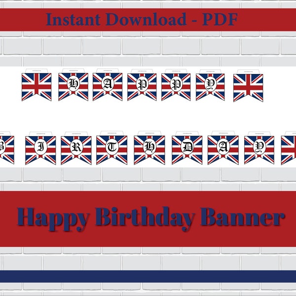 British Flag Printable - Etsy
