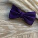 Dark Purple Cadbury Purple Bow Tie for Boys Page Boys - Etsy UK
