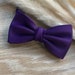Dark Purple Cadbury Purple Bow Tie for Boys Page Boys - Etsy UK