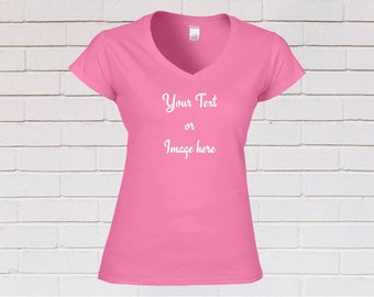 V Neck Logo Shirt - Etsy