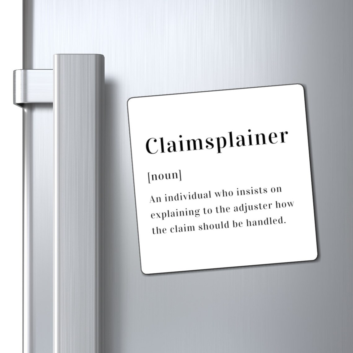 Claimsplainer Claims Adjuster Magnets - Etsy