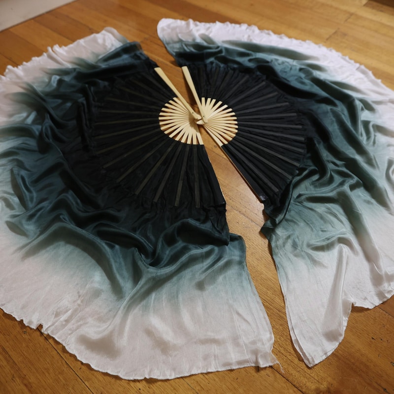 Bamboo Fan Silk - Etsy