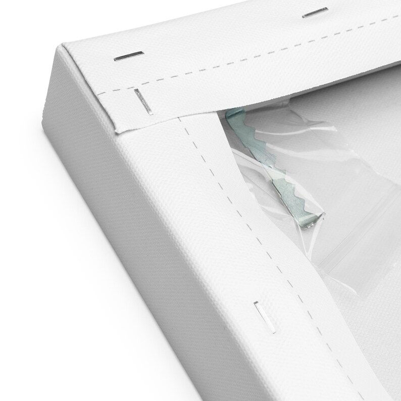 Key Biscayne Map. Hand-painted Artist Map. Key Biscayne Canvas ...