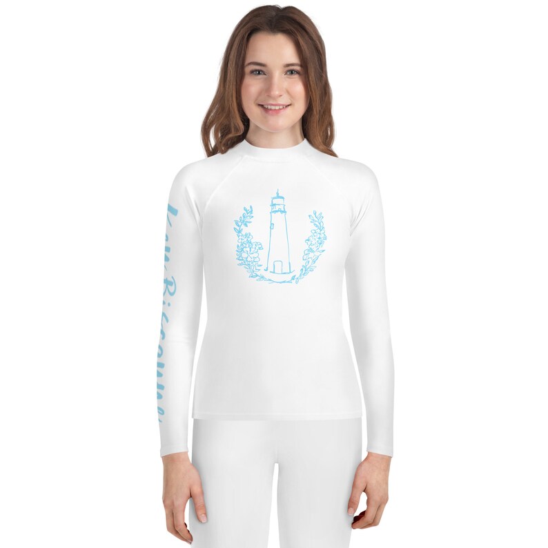 Key Biscayne Youth Rash Guard - Etsy