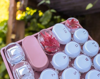 Purple Red Keycaps - Etsy