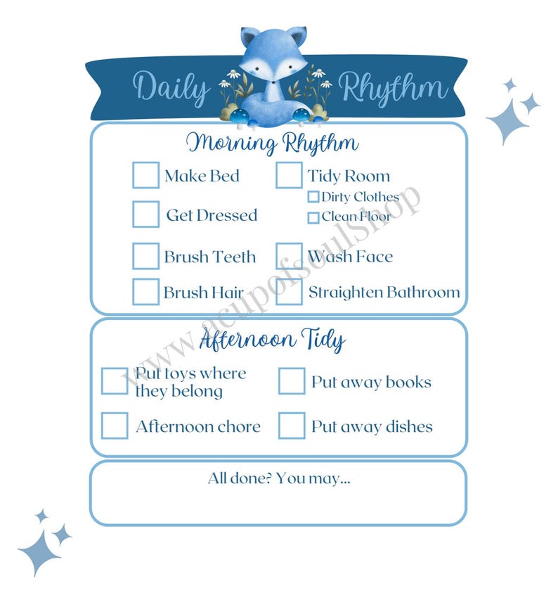 Daily Rhythm Chart for Kids, Homeschool Rhythm, Routines for Kids ...