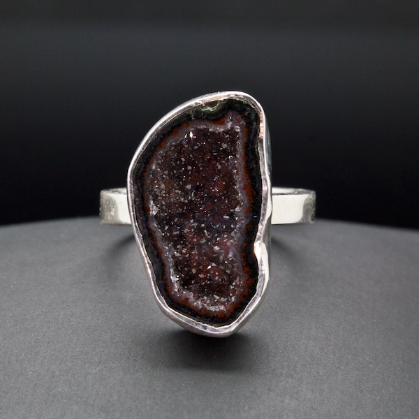 Geode Ring - Etsy