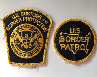 Border Patrol Patch - Etsy