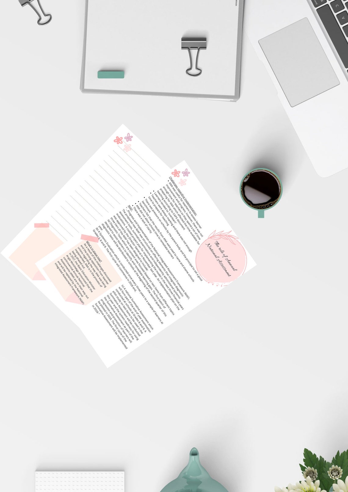 Printable Study Note Template - Etsy