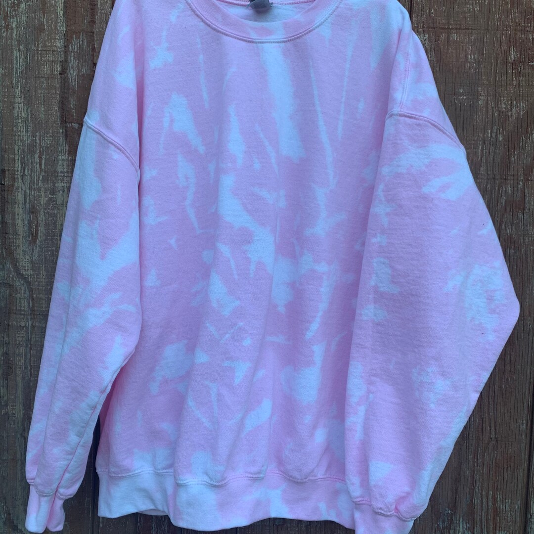 Pretty in Pink Tie Dye Sweatshirt // Valentine’s Day Gift for Her ...