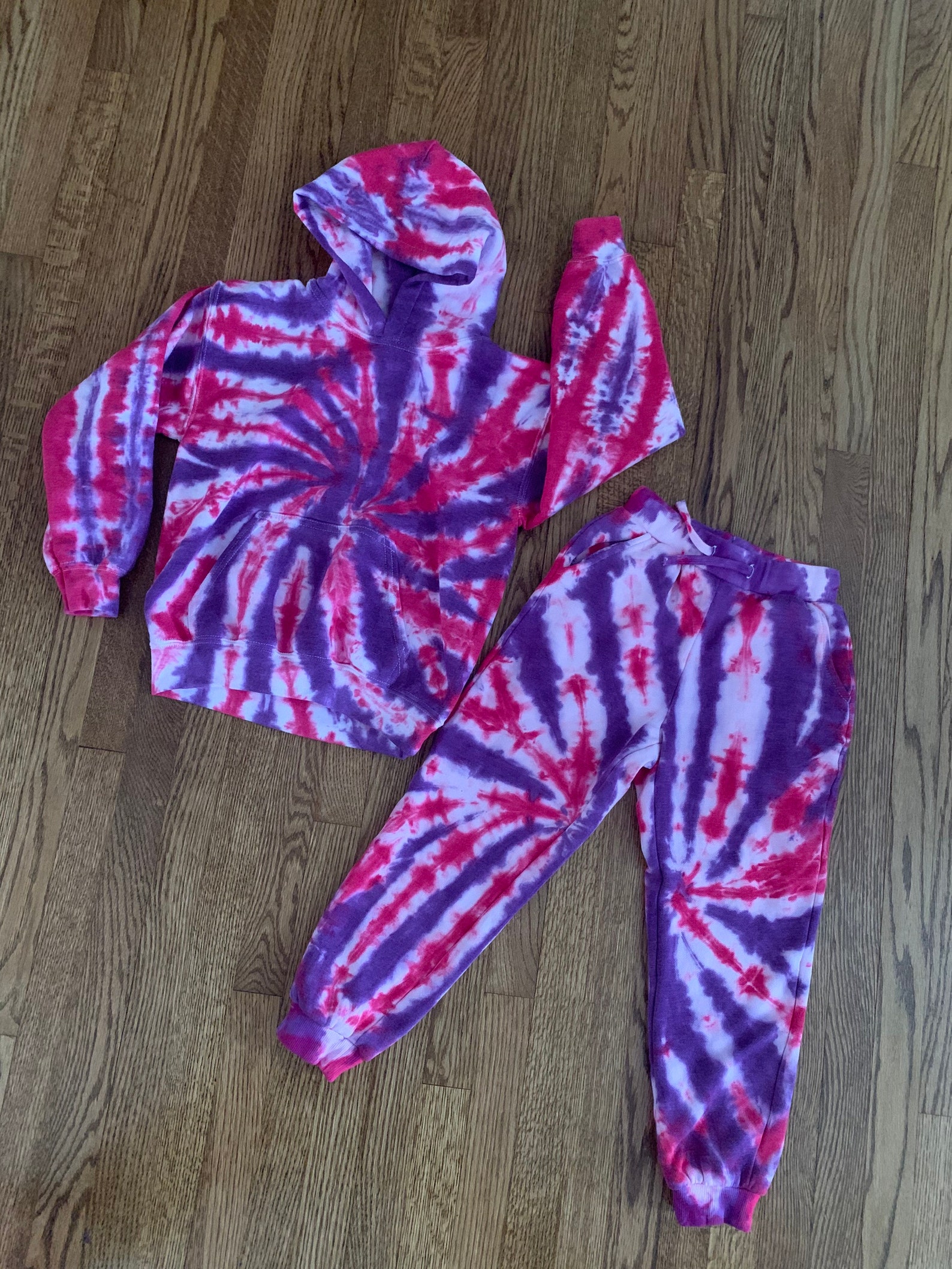 Pink Berry Tie Dye Set // Kids Tie Dye Set // Tie Dye - Etsy