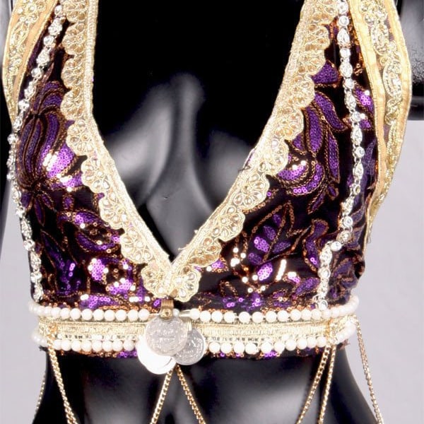 Bellydance Choli Top - Etsy