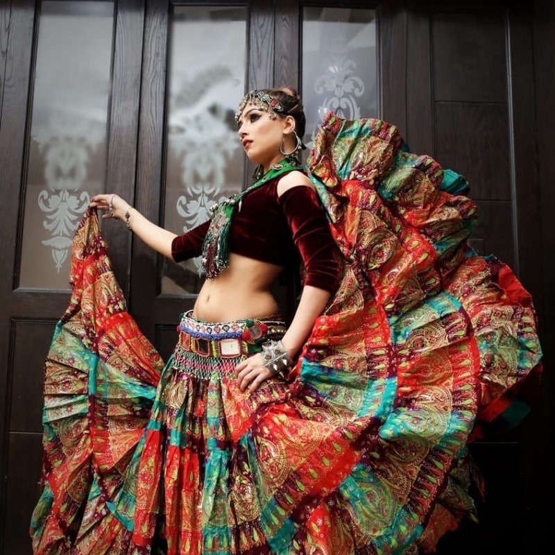 Bellydance Choli Top - Etsy